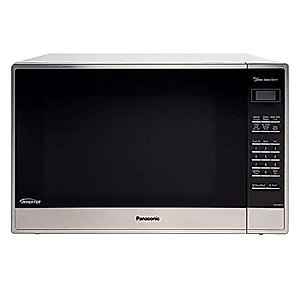 Panasonic NN-SN975S Genius Sensor Microwave - With Inverter Technology - Stainless Steel – 2.2 Cu. Ft. 1250W (Silver) (Renewed)