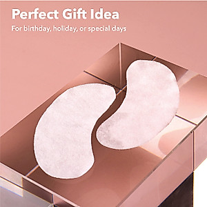 Deluxe Collagen Eye Mask Collagen Pads For Women By Purederm 2 Pack Of 30 Sheets/Natural Eye Patches With Anti-aging and Wrinkle Care Properties/Help Reduce Dark Circles and Puffiness