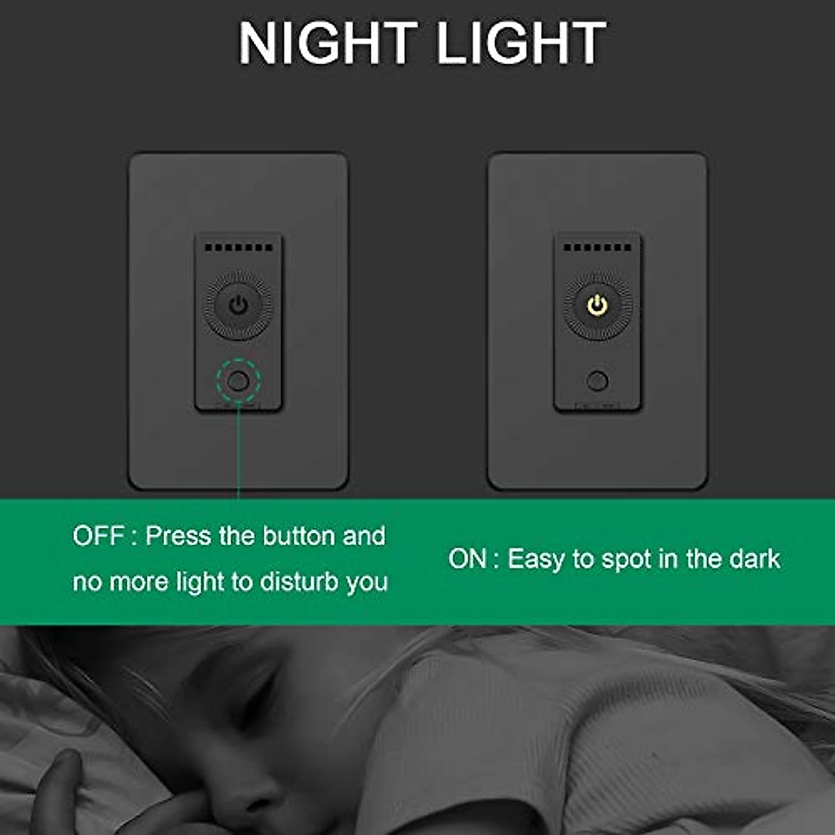 Smart Dimmer Switch by Martin Jerry | Rotary Design unlocks New Features, Trailing Edge dimmer Light Switch is Better Compatible with LED Bulbs, Needs Neutral Wire and 2.4G Wi-Fi