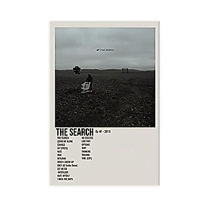 The Search Poster Music Album Nf Poster Wall Art Decor Print Canvas Poster for Living Room Bedroom Unframe-style 12x18inch(30x45cm)