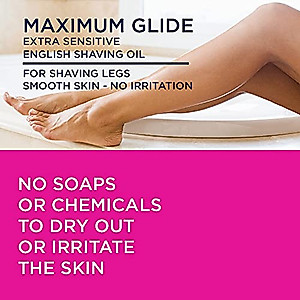 Somersets Maximum Glide Extra Sensitive English Shaving Oil 15 ml