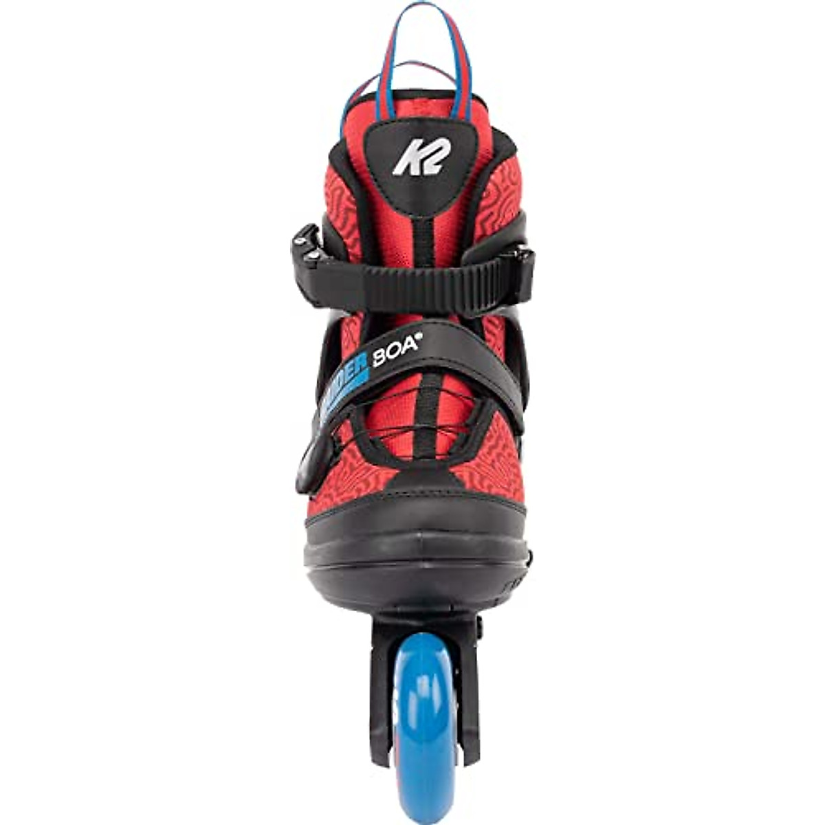 K2 Skate Raider Boa,Red_Blue,4-8