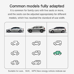 Car Air Mattress Inflatable Car Bed,Thickened Car Camping Bed Sleeping Pad with Upgrade Side File,SUV Truck Air Mattress for Camping Travel, Hiking, Trip and Outdoor Activities (Black)