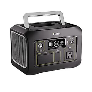 300W Portable Power Station (Peak 600W),solar power station 288Wh,110V, small generator with USB PD60W,AC Outlet,lifepo4 power station for Outdoor Camping Home Power Outage Emergency CPAP