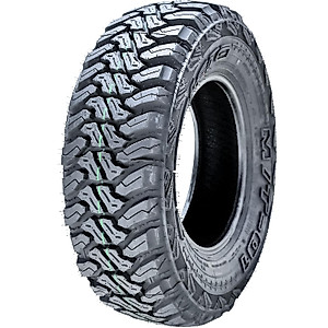 Accelera M/T-01 Mud Off-Road Light Truck Radial Tire-LT235/75R15 235/75/15 235/75-15 104/101Q Load Range C LRC 6-Ply BSW Black Side Wall