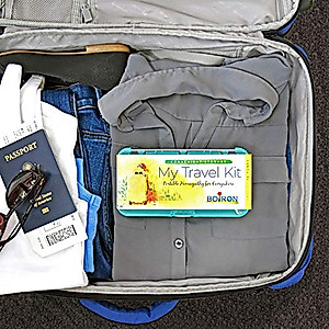 Boiron My Travel Kit case for homeopathic Medicine Storage to Hold boiron Tubes, Empty