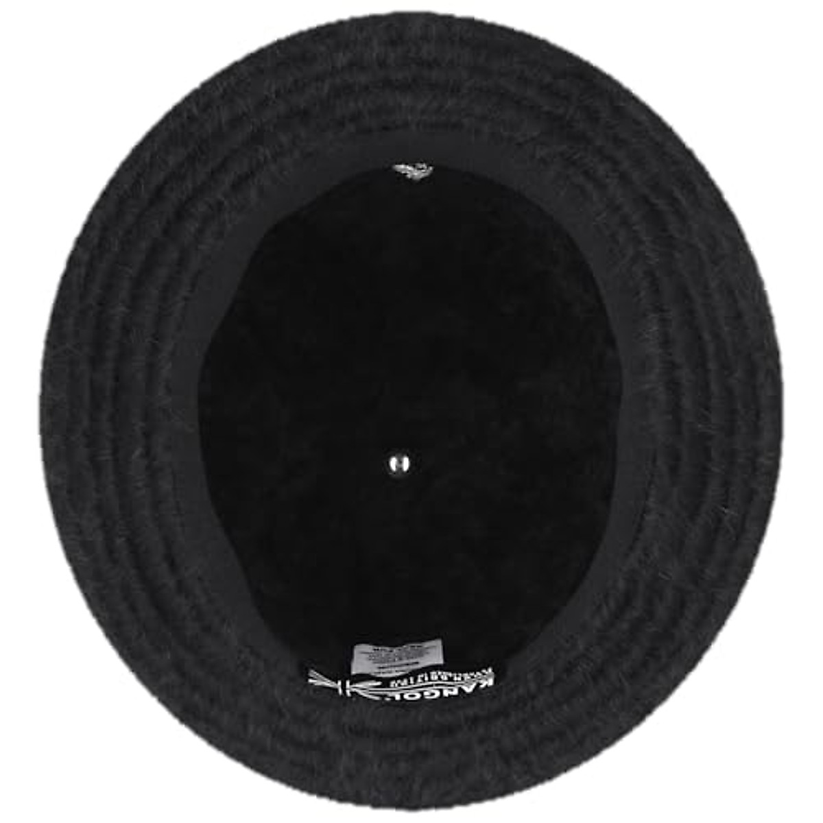 Kangol Furgora Hat, Casual Fuzzy Bucket Hat, Stylish Bucket Hat, Large, Black