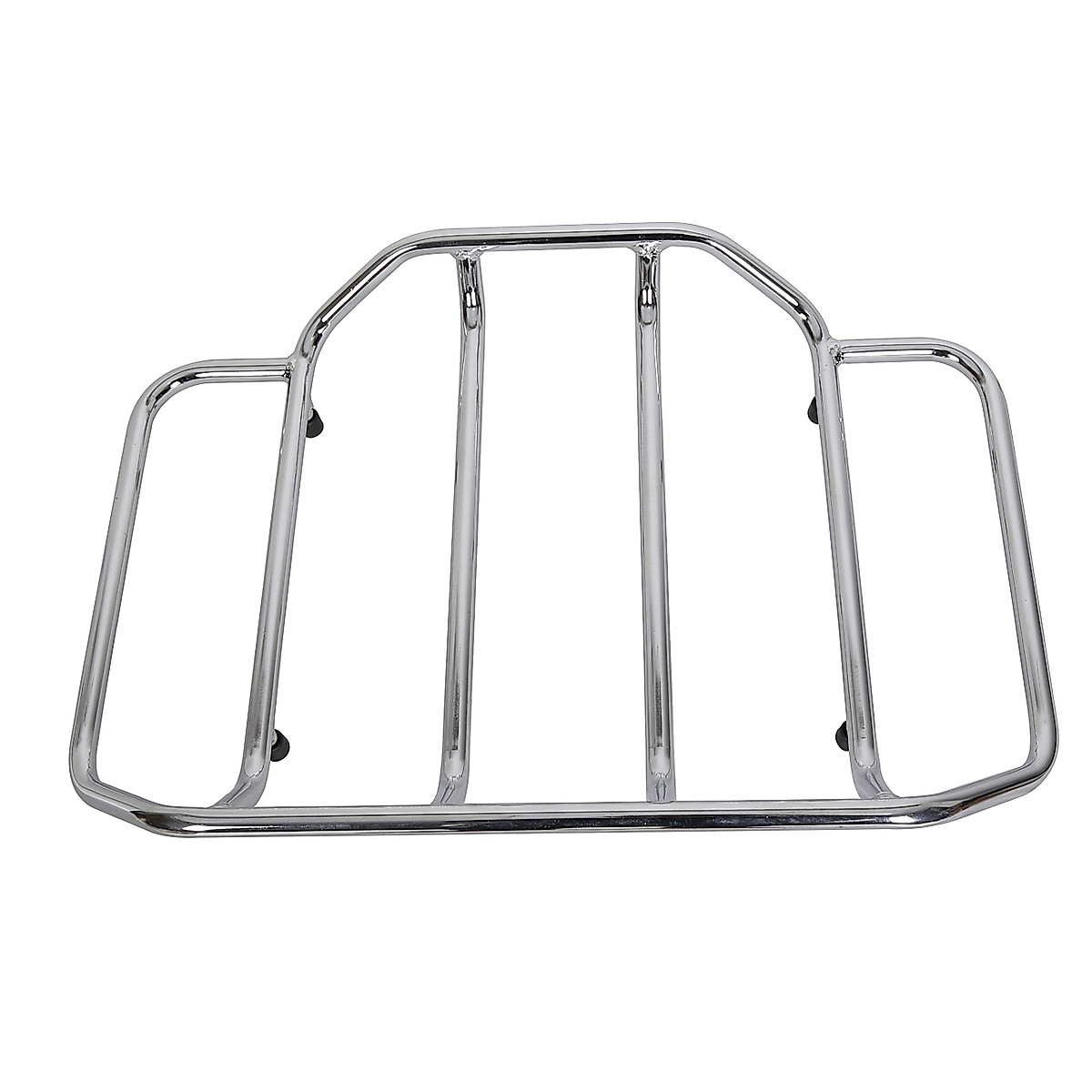 ECOTRIC Chrome Motorcycles Trunk Luggage Rack Rail for 1984-2023 Harley Touring Road King Street Glide Road Glide (Replaces # 53665-87)