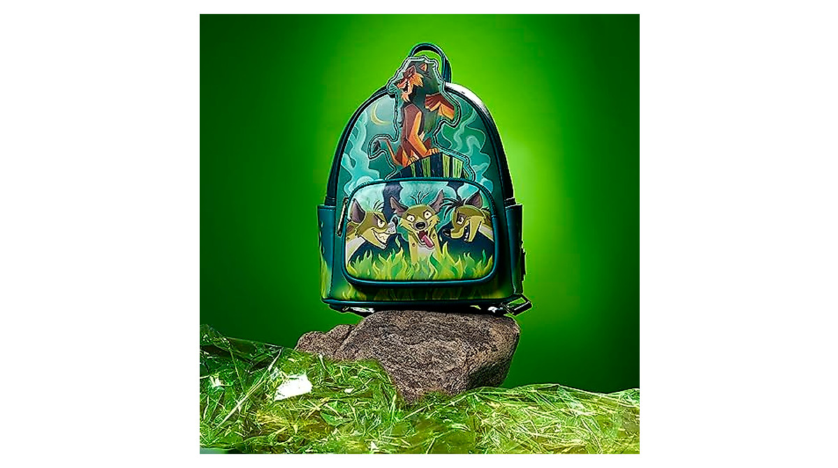 Loungefly Scar Glow Mini-Backpack - Disney Villains & Lion King Style