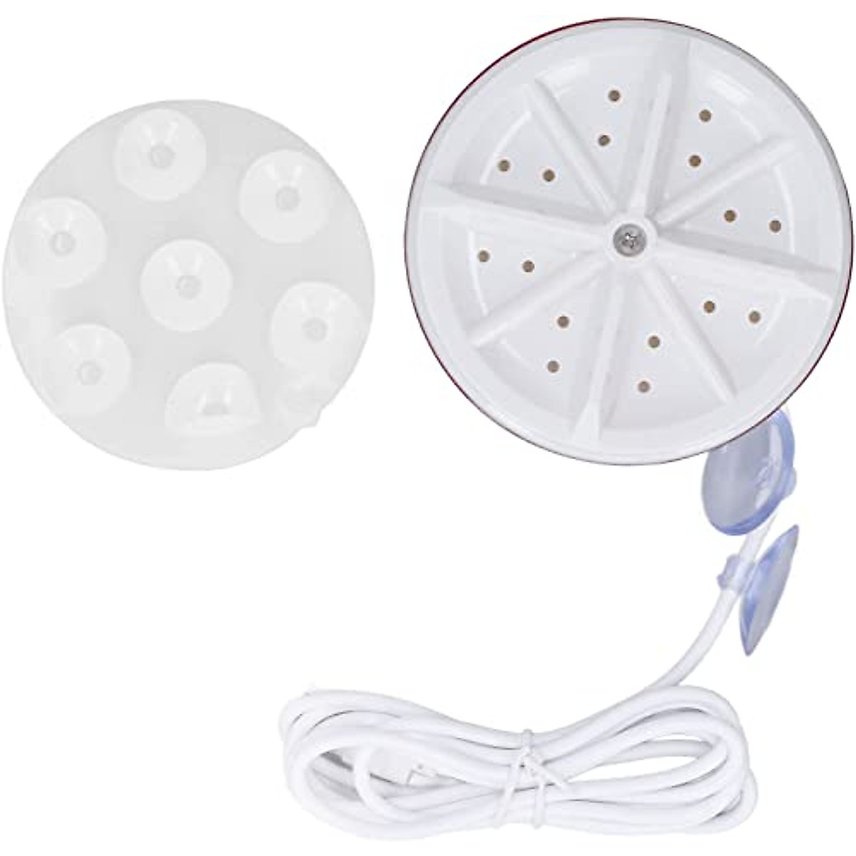 Mini Portable Washing Machine for Sink,30W USB Power Supply, Ultrasonic Turbo Small Washer for Travelling,Business Trip,College Room.Turbine Cleaner for Cleaning Sock,children's clothes,Underwear.