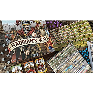 Renegade Game Studios: Hadrian's Wall, Strategy Board Game, 60 Minute Play Time, 1 to 6 Players, For Ages 12 and up