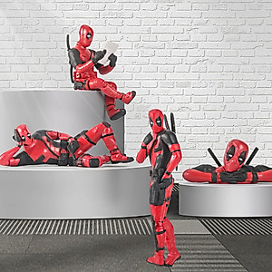 Queediz 4Pcs Anime Action Figures Toys, Classics Figures Model for Home, Car, Desk and Computer Decorations