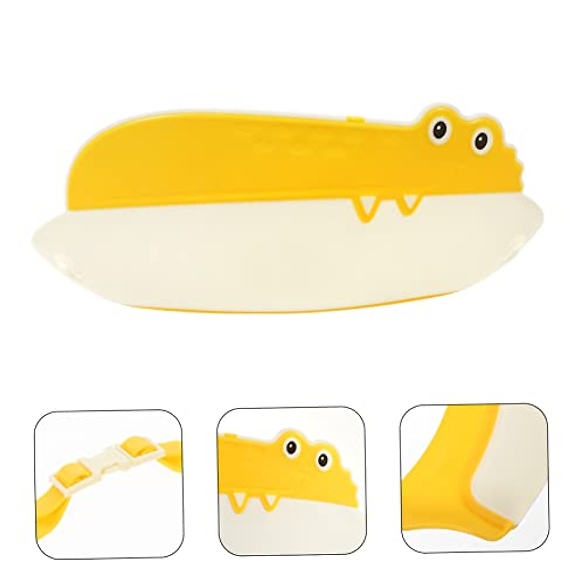 Totority 2pcs Children's Shampoo Cap bath rinser baby shower hair caps baby shampoo cap hair washing hat kids water guard visor kids shampoo kids shower hats shower head portable pp toddler