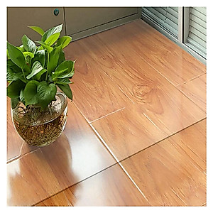 Clear PVC Desk Chair Mat 1.5mm Non-Slip Office Chair Mat Desk Pads Mat,Transparent Waterproof Chair Mat for Hardwood Floor Carpet,Waterproof Chair Mat for Hardwood Floor Carpet,60/80/90/100/120/140cm