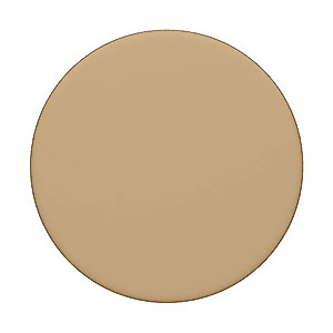 Tan Light Brown Matte Solid Color PopSockets PopGrip: Swappable Grip for Phones & Tablets