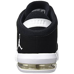 Jordan Men's Flight Original 4 Shoes, Black/White-gym Red, 10.5