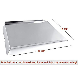 Drip Pan Heat Baffle Replacement for Traeger Pellet Smoker Grill, BAC-012
