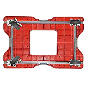 SNAP-LOC 1200 LB Professional E-Track Panel CART Dolly RED