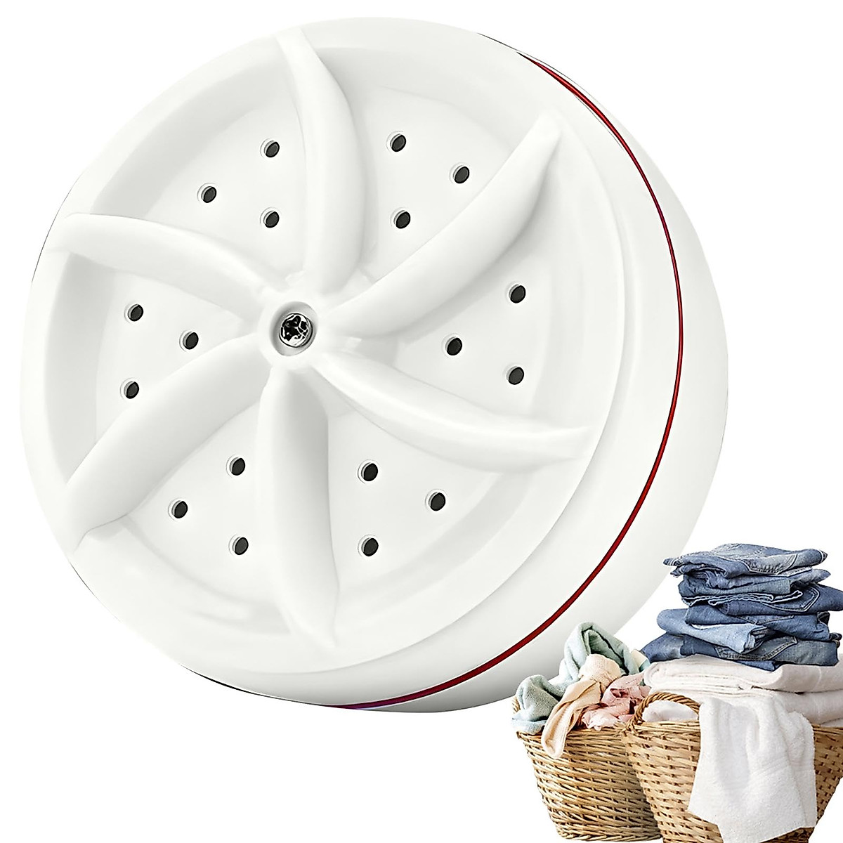 Portable Machine Suction Cup Turbine Washer | Travel Turbine Washer, Multifunctional Turbos Washing Machine,Portable Ultrasonic Washing Machine For Home Travel Business Camping RV Trip