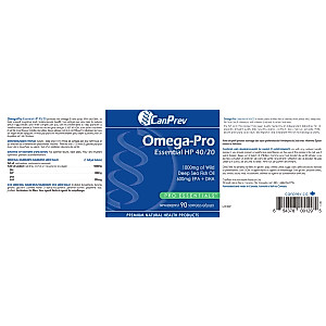 CanPrev Omega-Pro Essential HP 40/20 Softgels, 90 Count