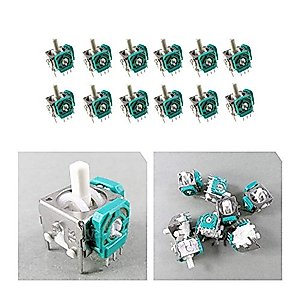 Acxico 12Pcs Analog Joystick Stick Replacement for Nintendo Gamecube NGC Controller