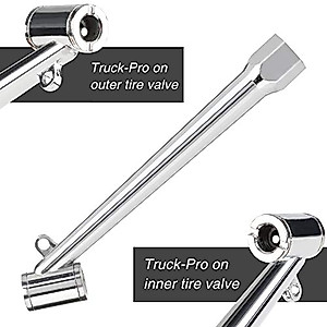 Hromee Air Hose Fittings 1/4 Inch NPT Brass Quick Connect Coupler and Plug, 20 Pieces Air Compressor Accessory Kit with Blow Gun and Tire Gauge