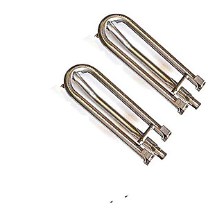 Aoboco Grill Burner for 27DBQR, 27DBR, 27DSBQ, 27DSBQR, 27FSBQ, 27FSBQR, BGA27-BQ, BGA27-BQR, 810-8905-S, 810-8907-S, 32217 Gas Models, 2 Pack