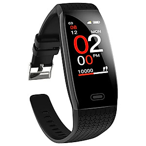 M4 Smart band 4 Fitness Tracker Watch Sport Bracelet Heart Rate Blood Pressure Smartband Monitor Health Wristband Band Bracelet (Black 0.96inch)