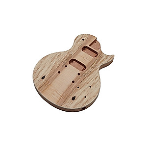 Solo LPK-75B DIY Electric Guitar Kit With Spalted Maple Top & Bolt On Neck