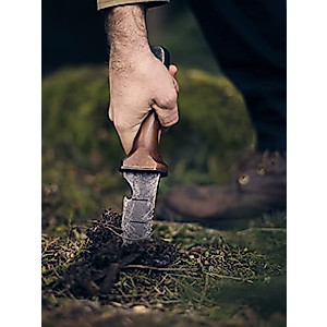 Barebones Hori Hori Ultimate - Walnut Handle - Tempered Steel Blade, Garden Tool (Ultimate Tool)