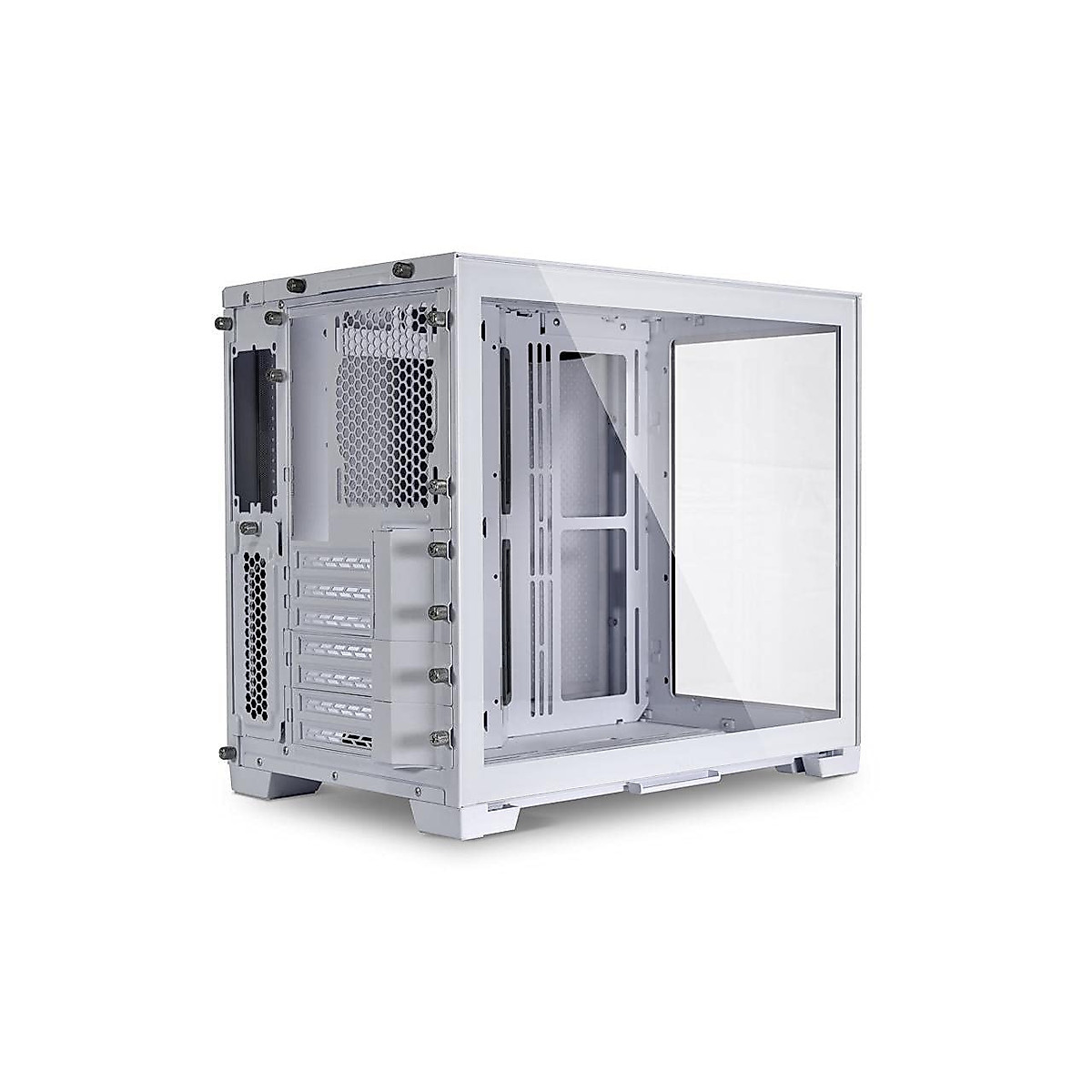 Lian-Li O11 Dynamic Mini ATX Mini-Tower Case, Snow White