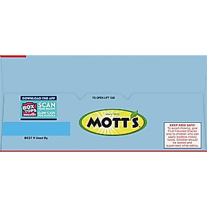 Mott's Fruit Flavored Snacks, Berry, Family Pack, Gluten Free, 40 ct