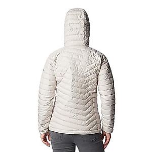 Columbia Women's Powder Lite Hooded Jacket, Dark Stone, Small