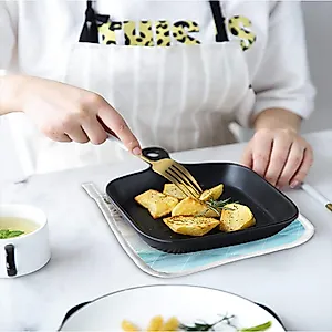 Sandy Beach Set of Oven Mitt and Pot Holde Starfish Seashell Theme Oven Gloves Heat Resistance Non-Slip Surface for Kitchen BBQ Cooking Baking Grilling