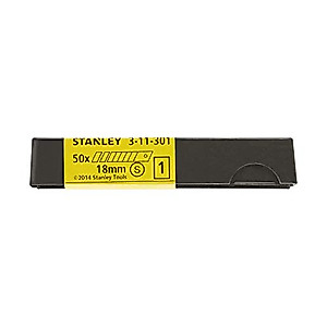 Stanley 3-11-301 Snap Off Blade (50 piece), Silver
