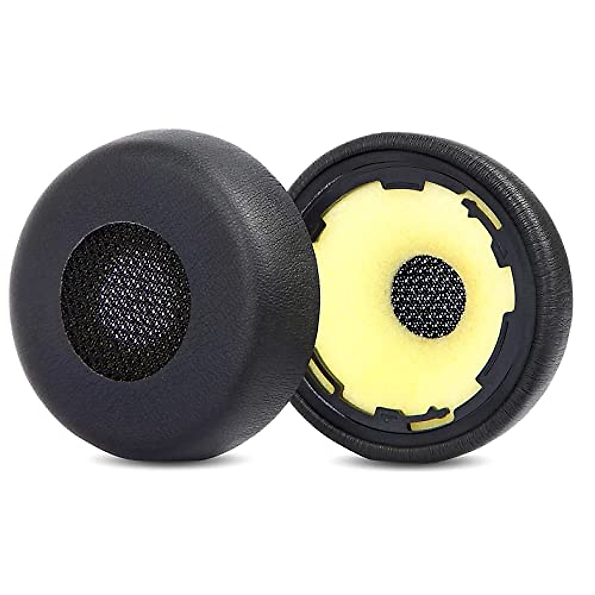 VEKEFF Replacement Ear Pads Cushions Cover for Jabra Evolve 75 75+ 75 UC / 75 MS Headphones (PU Leather)