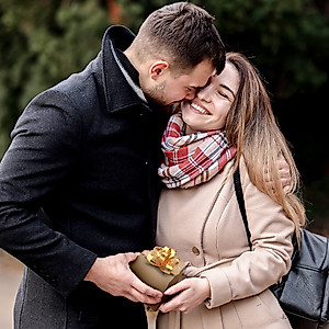 MT Products Tuck Top Kraft Paperboard Gift Box - 3" x 3" x 4" Gift Boxes with lids for Presents - Pack of 30