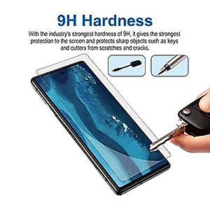 [Fingerprint Compatible][2 Pack] Tempered Glass for Google Pixel 6 Screen Protector[2021], with [Alignment] Designed for Pixel 6, Anti-Fingerprint, Anti-Scratch, No-Bubble, Case Friendly
