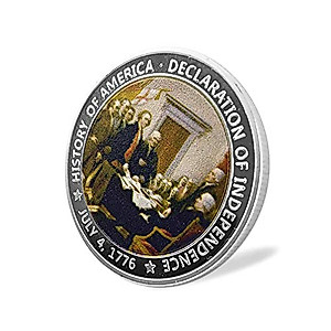 US Military Challenge Coin Presidential 1776 Declaration of Independence Commemorative Coin