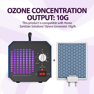 HOME SANITIZER SOLUTIONS Ceramic Ozone Plate Replacement for Commercial Ozone Generator 10,000mg/h - Increased Usage Hours