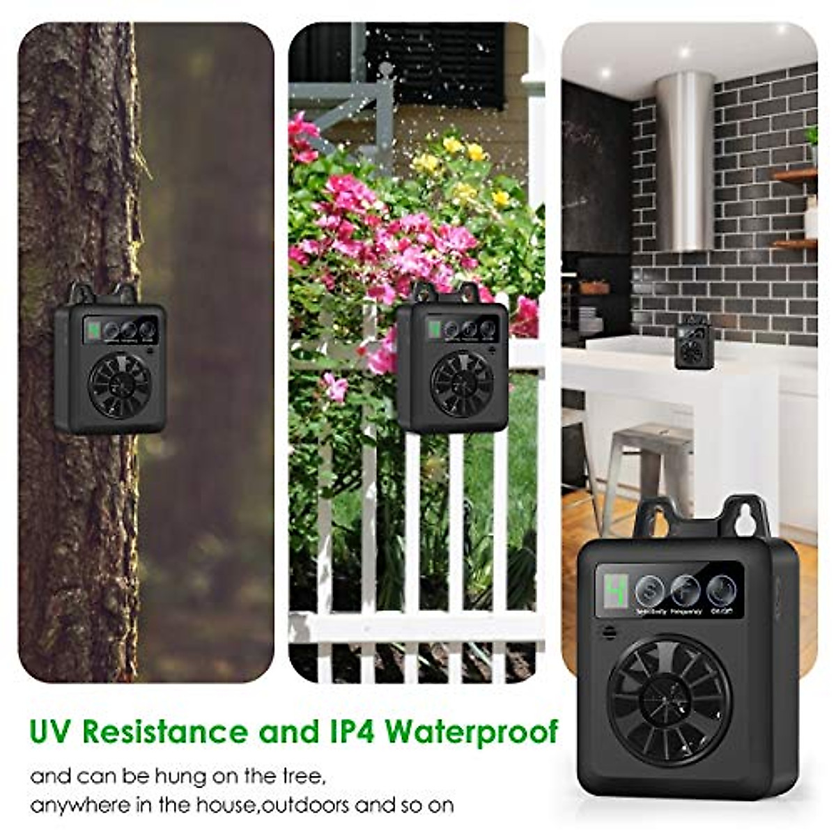 NOLTSE Rechargeable Dog Barking Control Devices, Automatic Anti Barking Device, 4 Levels Ultrasonic Dog Barking Deterrent, USB Charging & Waterproof, 50Ft Effective & Safe Bark Box for Indoor Outdoor