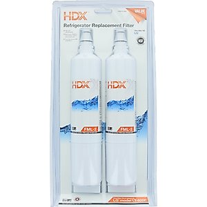 HDX FML-2 Replacement Water Filter / Purifier for LG Refrigerators (2 Pack)
