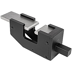 5 Pcs Blacksmith G2 Guillotine Tool, Blacksmith Slash Fullering Tool with Flat Dies for Round or Square Shoulders, Leaves, Cat Tails, Candle Cups etc, Black