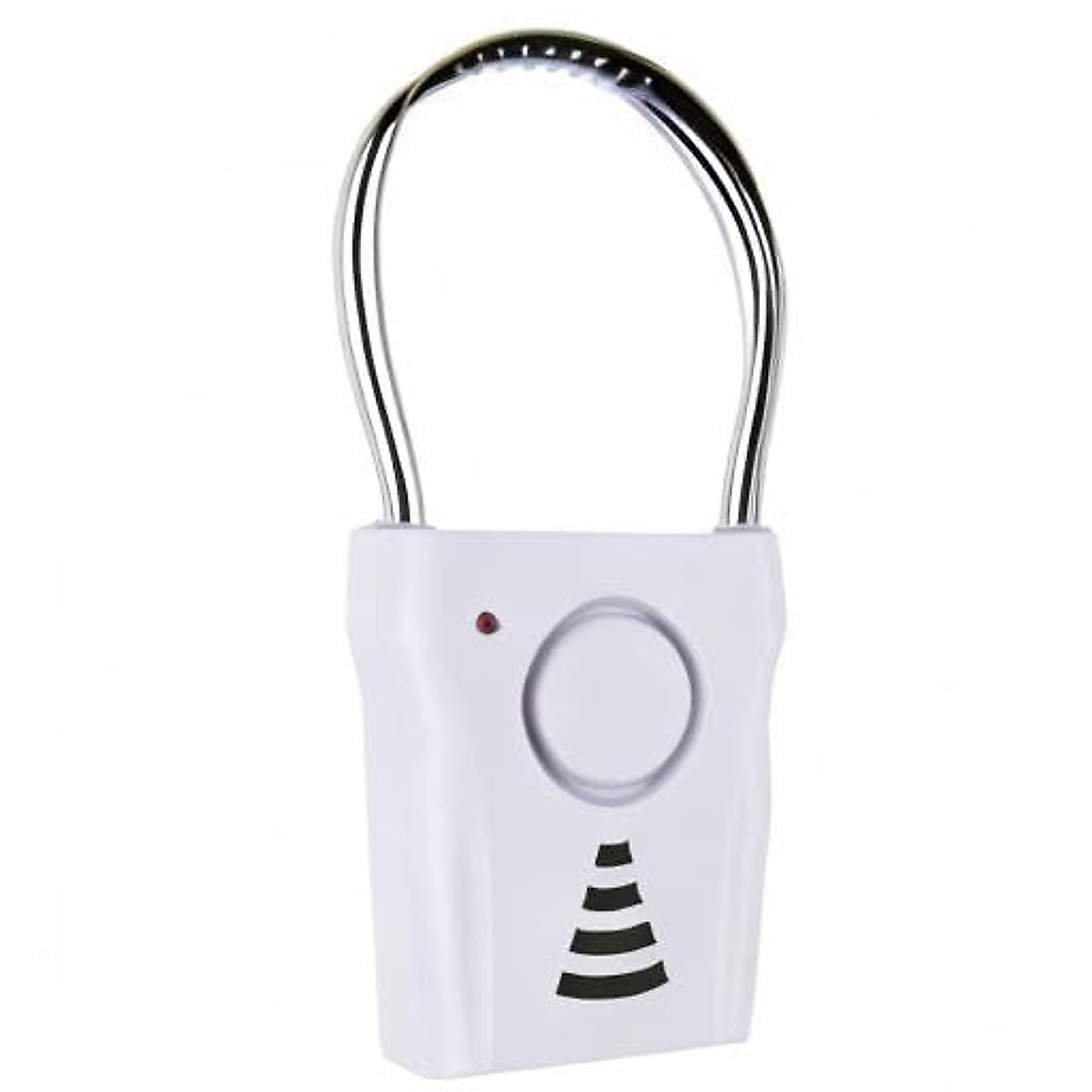 SABRE 110dB Door Handle Alarm, Extremely Loud Wireless Alarm Audible Up To 680 Ft Away, Hangs Off Door Knob or Handle, Vibration-Triggered Home Security Alarm, 3 Adjustable Settings, Great for Travel