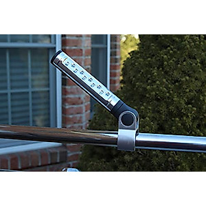 Barbecue Grill Light BBQ Grill Light- Battery Operated Led BBQ Light Aluminum Clamp Barbeque Grill Light - Cooking Light for Outdoor Grilling One of The Best Grill Accessories - BBQ Lights