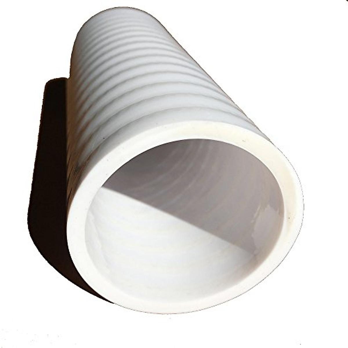 (1/2" Dia. x 100 ft) - HydroMaxx® White Flexible PVC Pipe, Hose, Tubing for Pools, Spas and Water Gardens