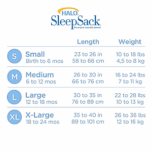 HALO 100% Cotton Baby Sleepsack Wearable Blanket Bundle Set of 3, Baby Girl, Large
