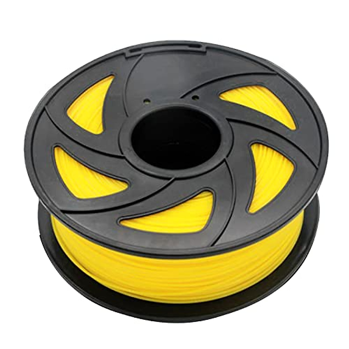 PETG Filament Easy Refill Filament 1.75mm Perfect Match Pure Material High Tenacity Standard Size for Printing (Yellow)