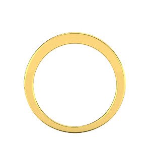 1/2ctw Diamond Channel Wedding Band in 10k Yellow Gold (H-I, I2-I3, Size 6)