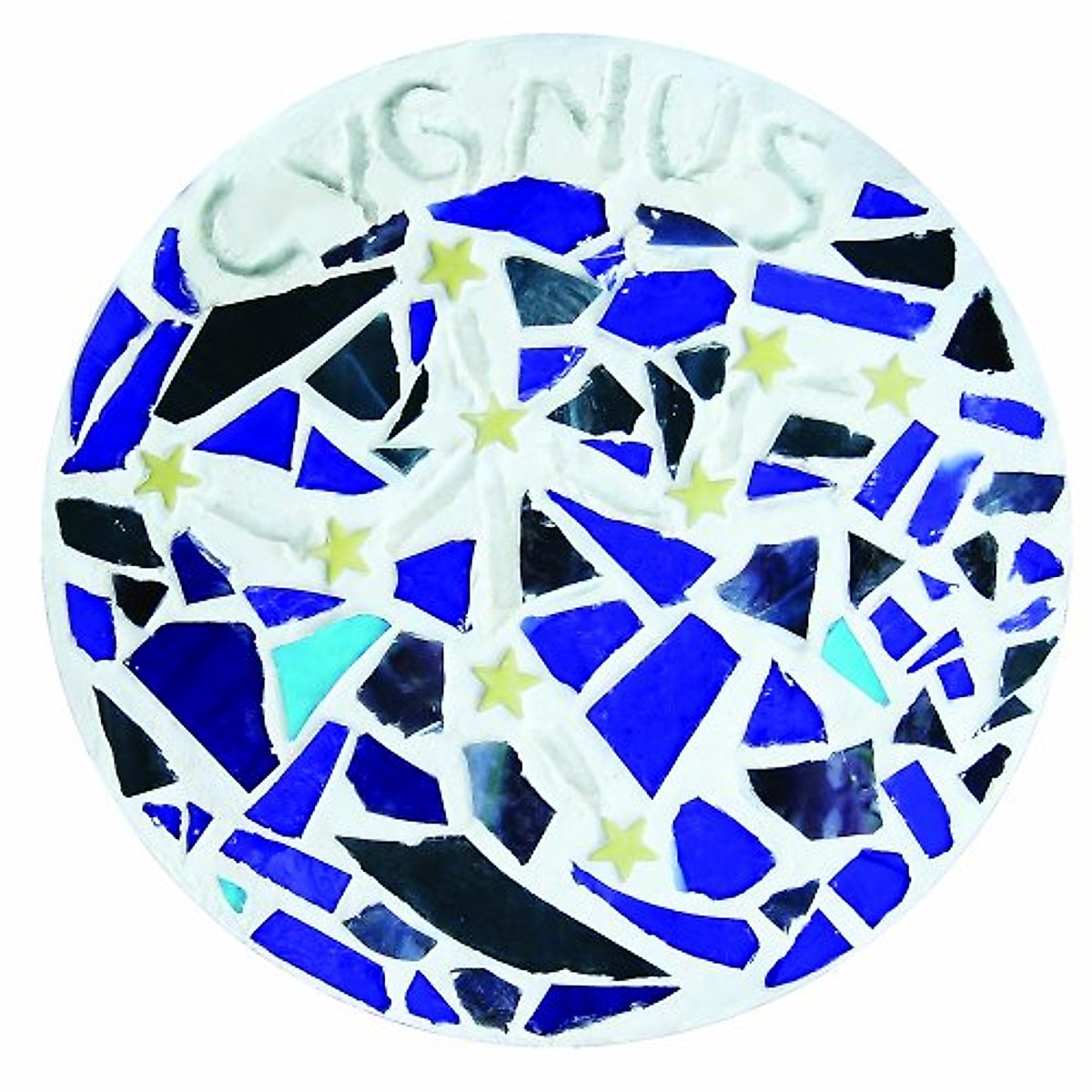 Diamond Tech Create N Learn Mosaic Stepping Stone Kit, Starry Night